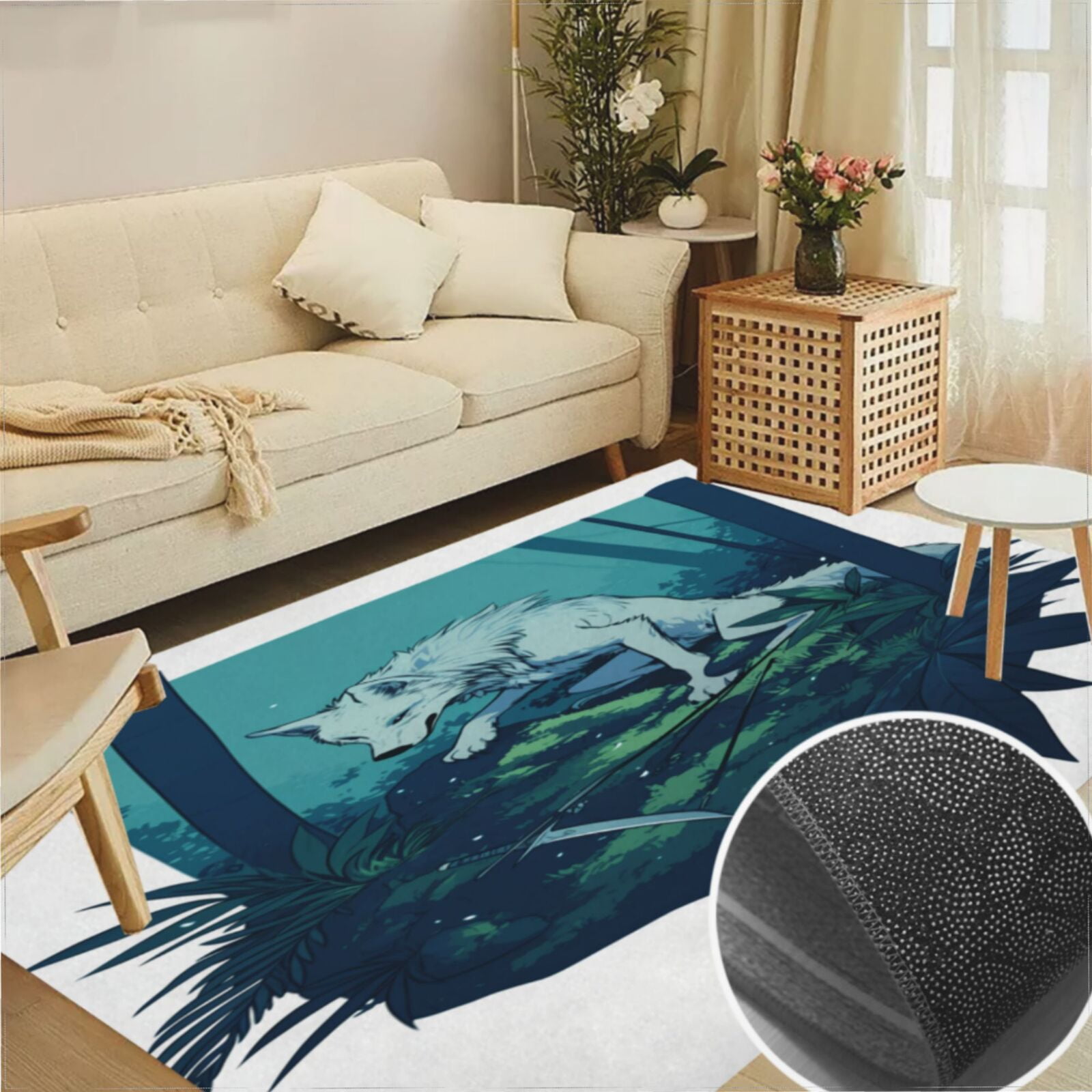 Great Magical Hunter Wolf Delantal Adult Home Decor Bedroom Living Room ...