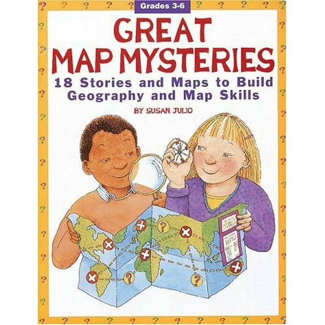 Pre-Owned Great Map Mysteries: 18 Stories and Maps to Build Map and ...