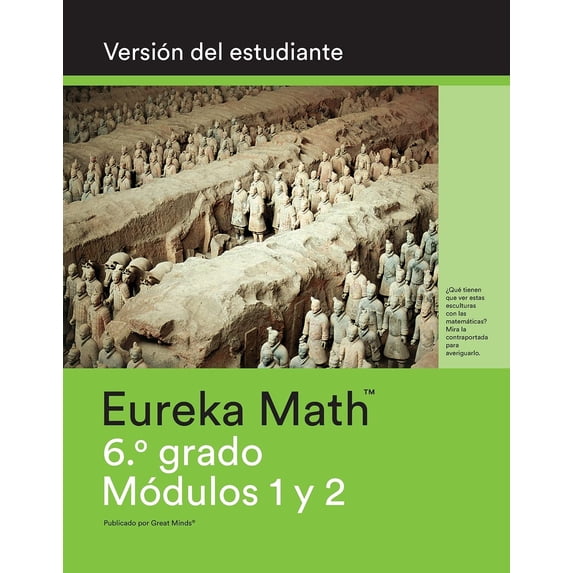 Great Minds Spanish - Eureka Math - Grade 6 Student Edition Book #1 ...