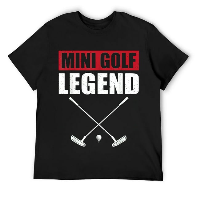 Great Mini Golf Legend Qoute Miniature Golf Player T-Shirt - Walmart.com