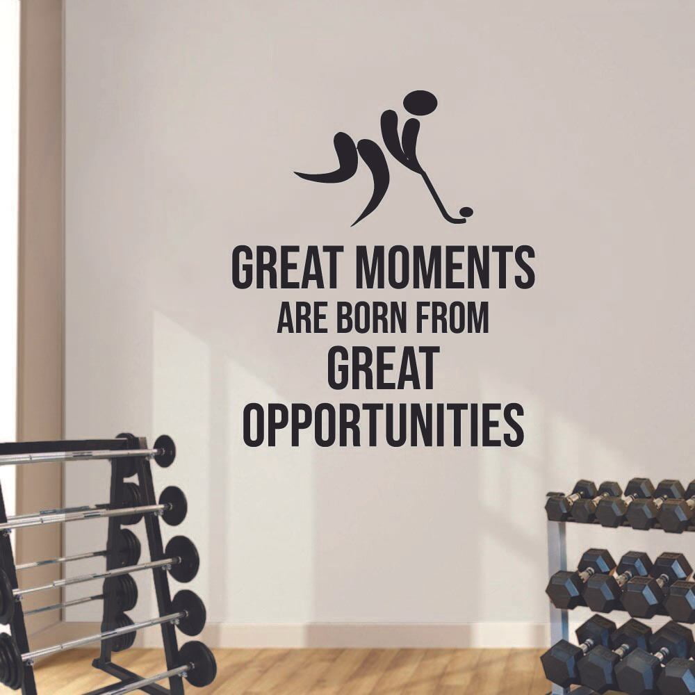 Great Moments Are Born From Great Opportunities Quotes Ice Hockey Sport ...