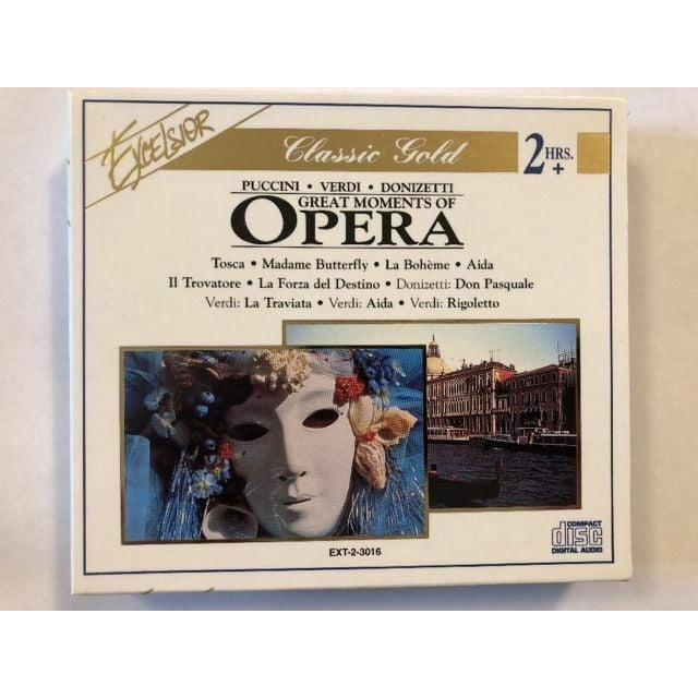 Pre-Owned Great Moments of Opera (CD, EXT) - Walmart.com