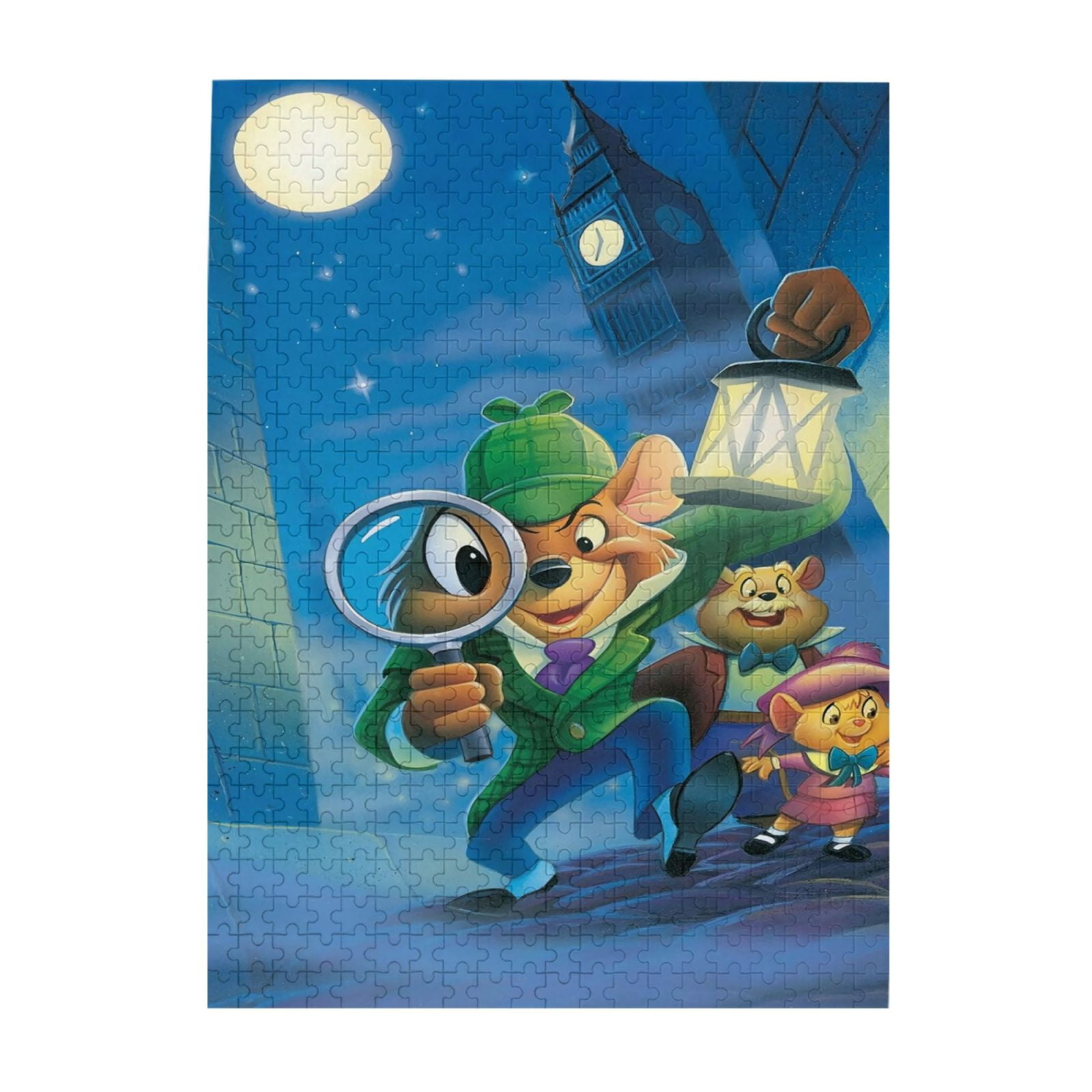 Great Mouse Detective Jigsaw Puzzle 1000 Piece Colorful Puzzle Toy Home ...