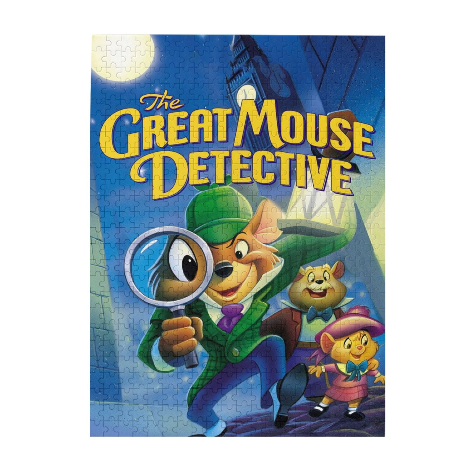 Great Mouse Detective Jigsaw Puzzle 300 Piece Colorful Puzzle Toy Home ...