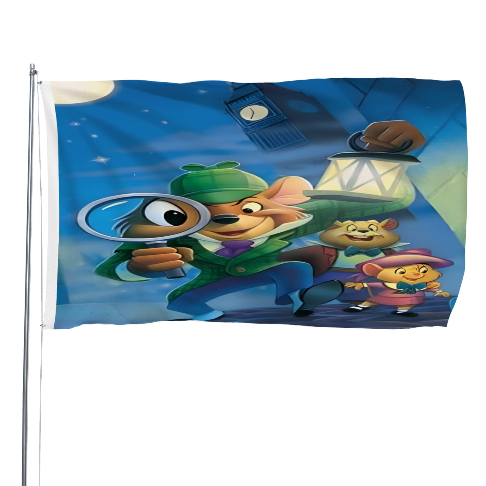 The Great Mouse Detective flag perfect for outdoor decoration, can be ...