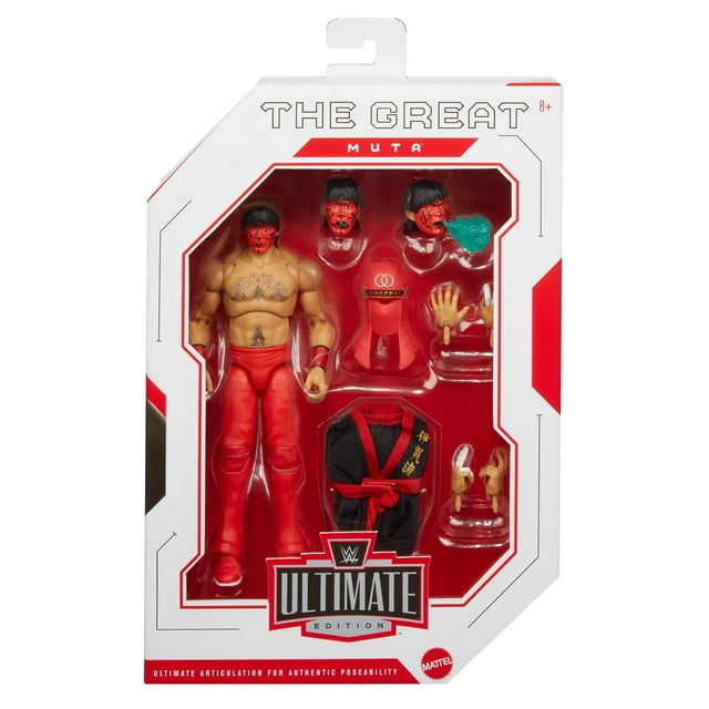 Great Muta (Red) - WWE Ultimate Edition 25 Mattel WWE Toy Wrestling ...