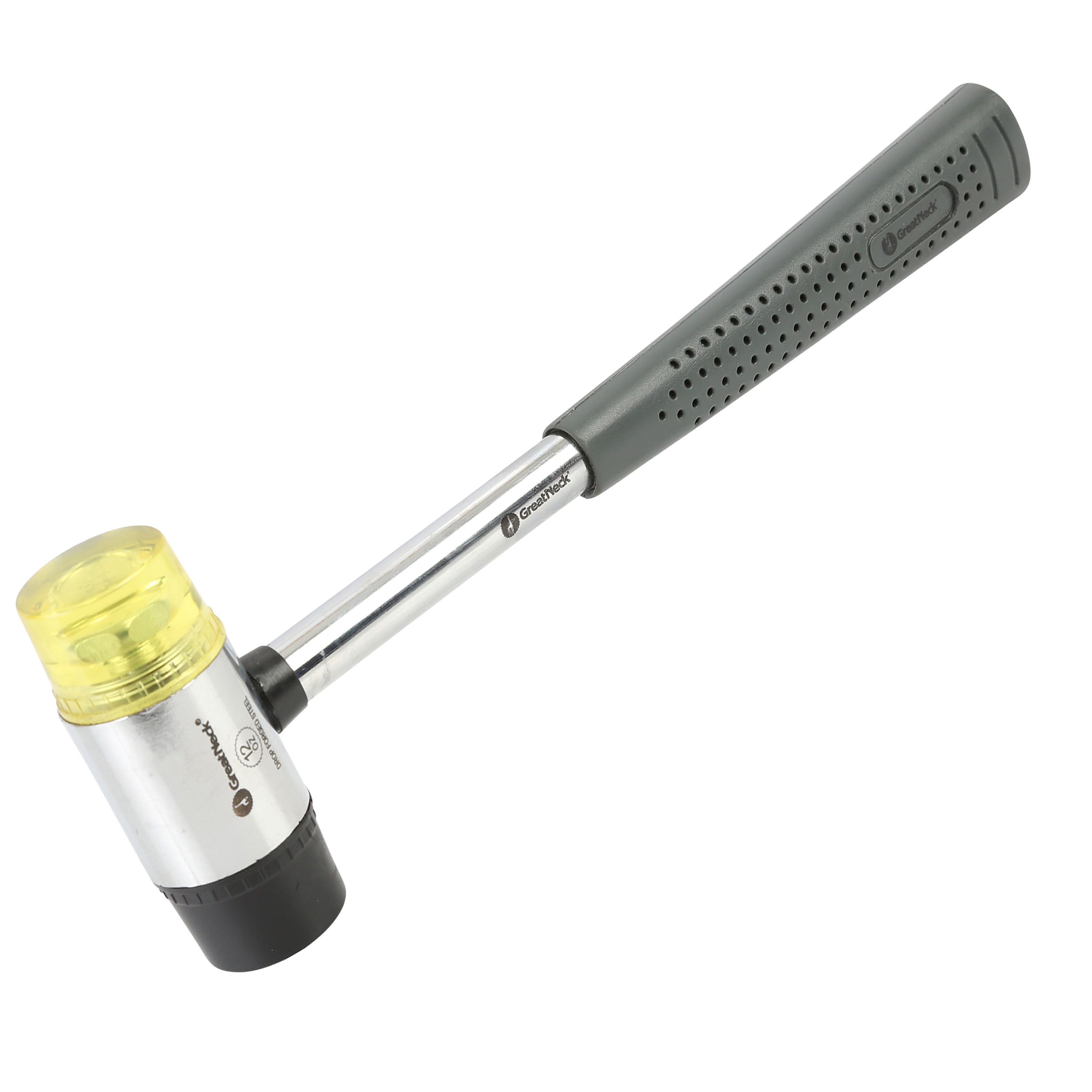 GreatNeck Steel Double Faced Plastic & Rubber Mallet, 12 oz - Walmart.com