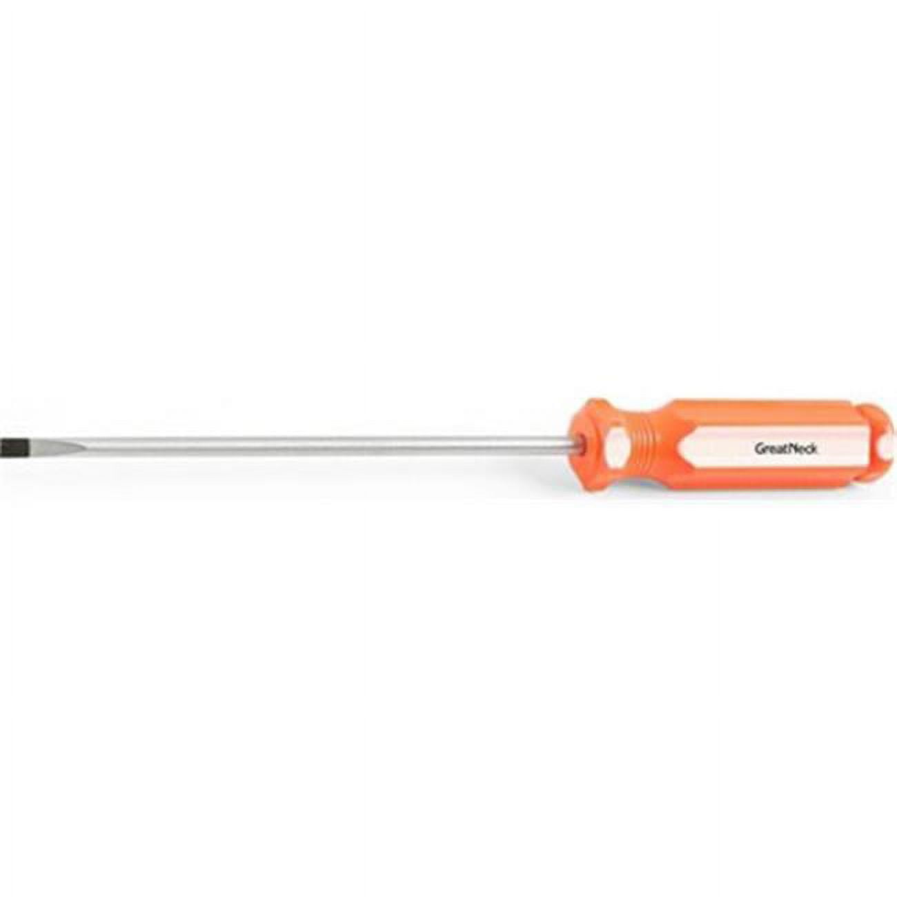 Great Neck 73002 0.13 x 4 in. Slotted Round Shank Cabinet Tip ...
