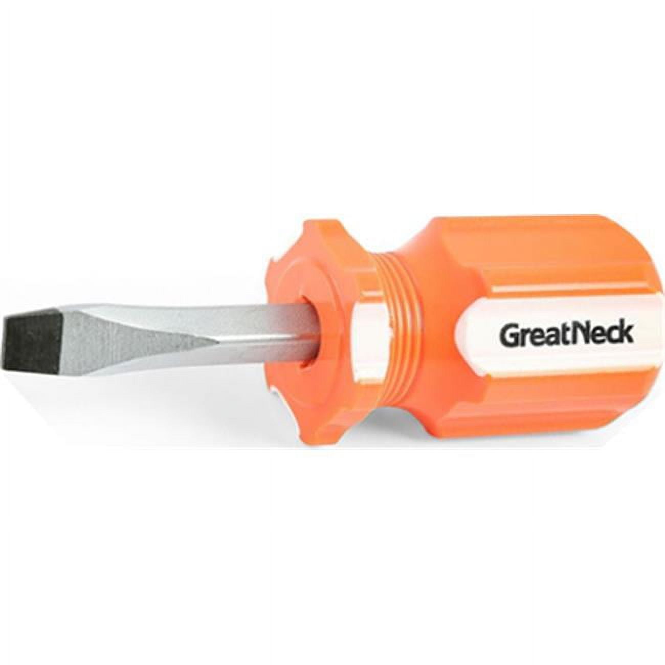 Great Neck 73020 0.25 x 1.5 in. Slotted Screwdriver - Walmart.com
