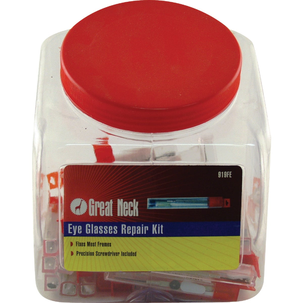 Great Neck Bulk Eyeglass Repair Kit 919FE Pack of 50 - Walmart.com