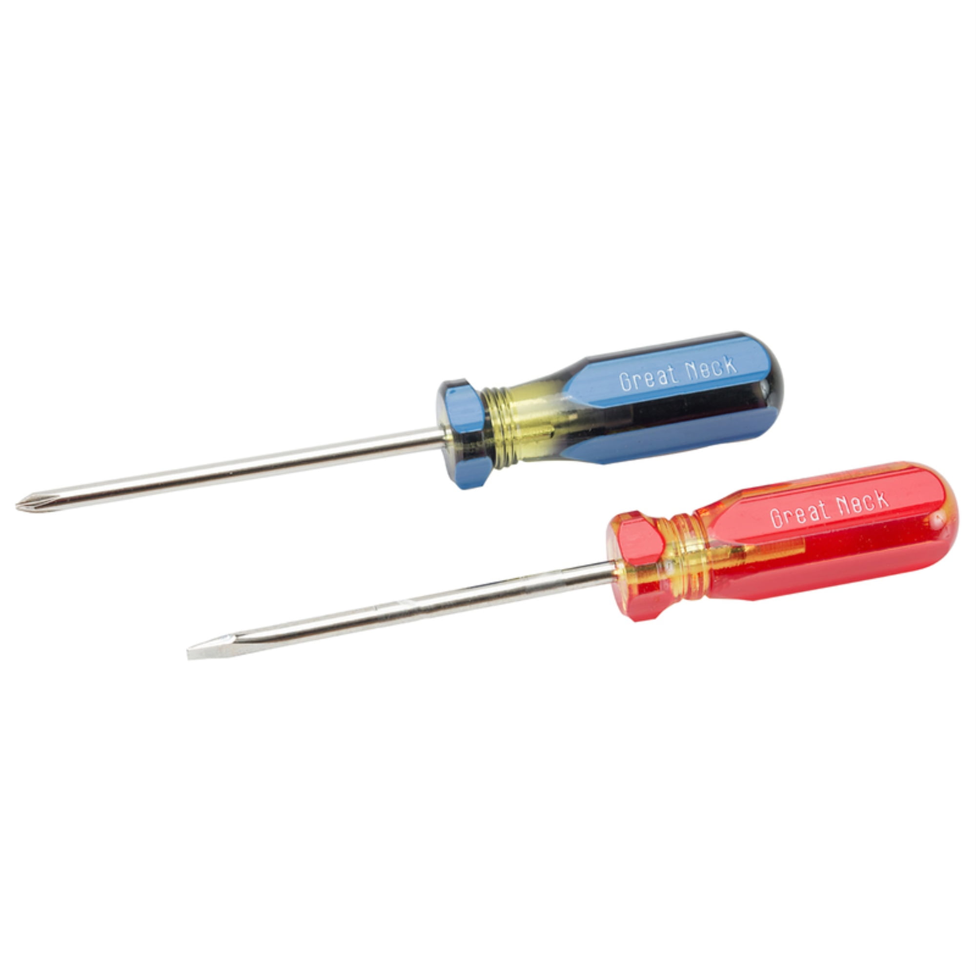 Great Neck G20c 2 Piece Slotted & Phillips Screwdriver Set - Walmart.com