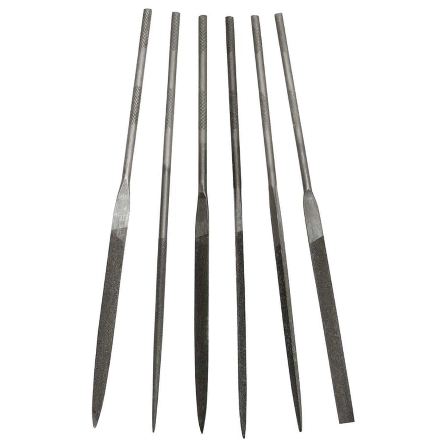 Great Neck Nf6C File Needle Set 6Pc - Walmart.com