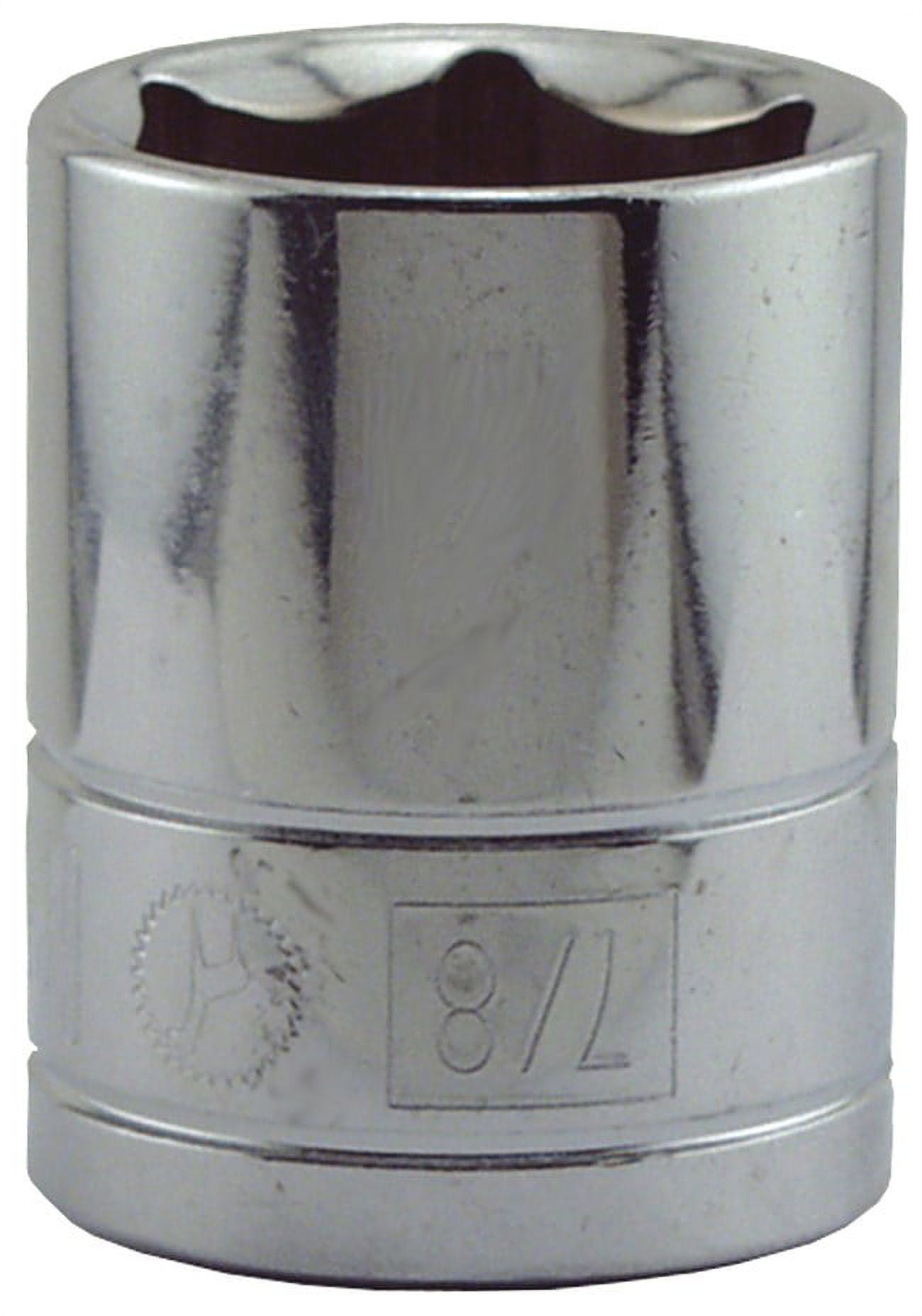 Great Neck SK38 7/8 X 1/2 Drive 6 Point Socket Standard - Walmart.com