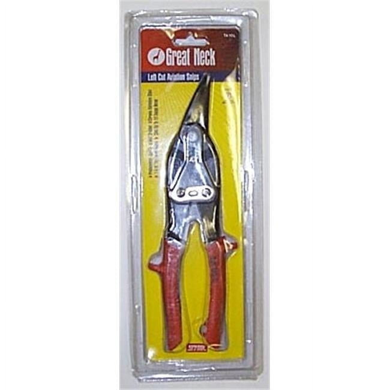 Great Neck Saw 10in. Left Cut Aviation Snip 10in. Left Cut Aviation ...
