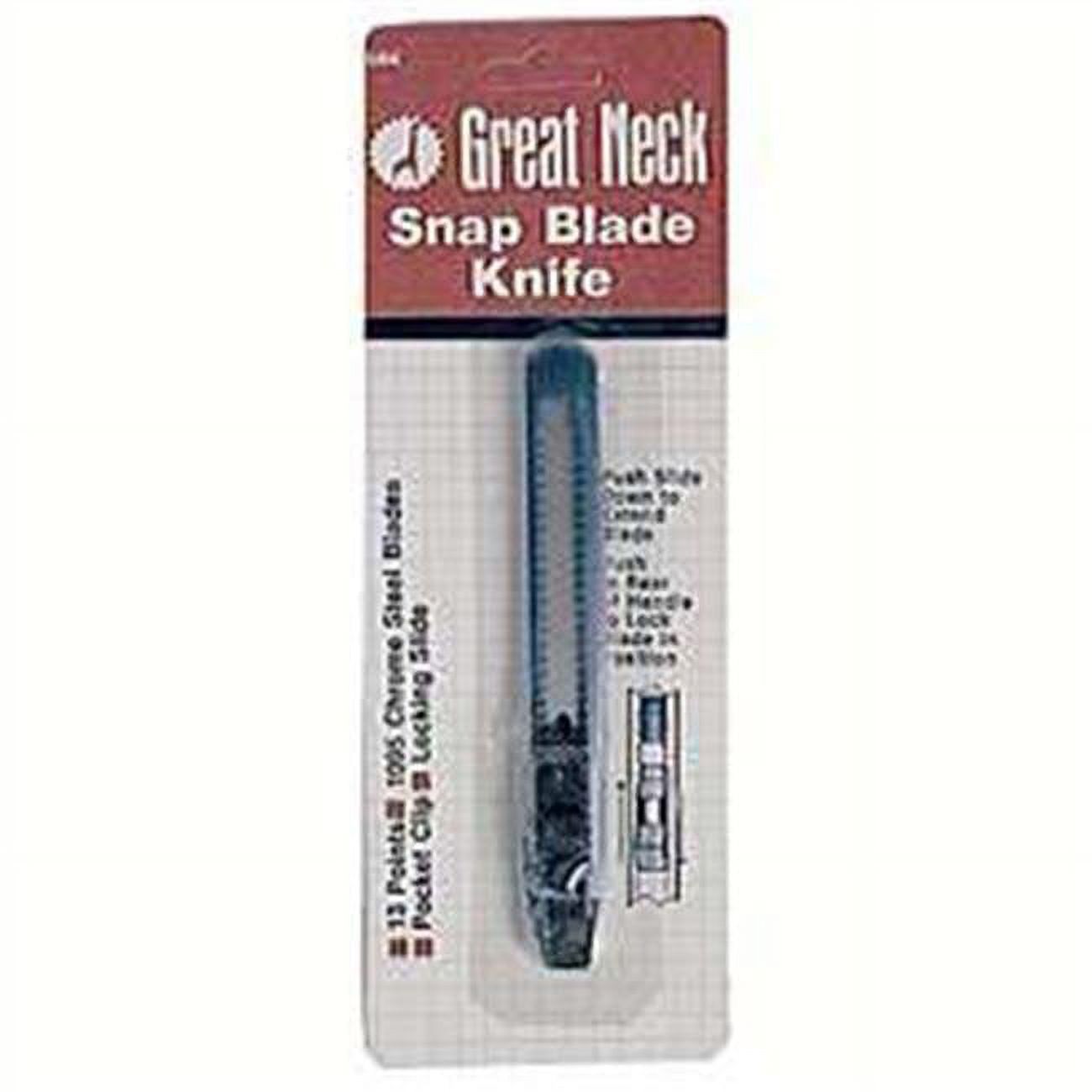 Great Neck Saw Breakaway Blade Utility Knife SBK - Walmart.com