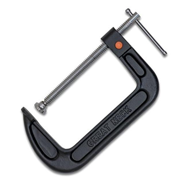 Great Neck Saw Manufacturing C Clamp Heavy Duty - 8 in. - Walmart.com