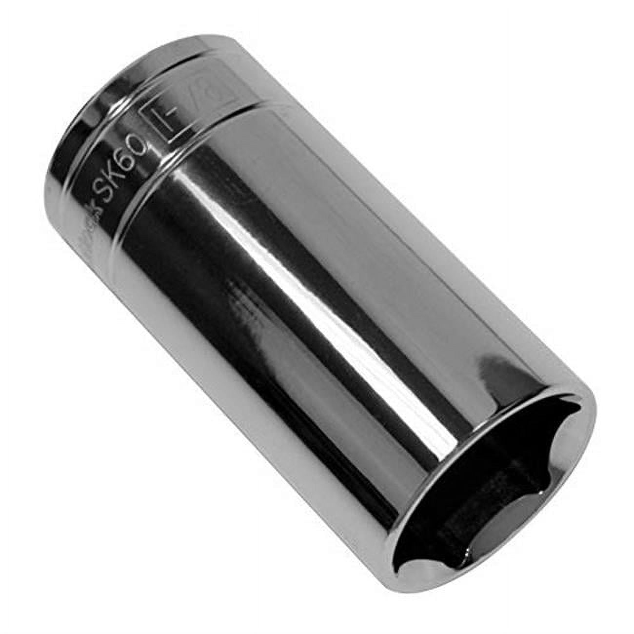 1/2 6 Point Drive Socket - 1-1/8 Deep Wall - Walmart.com