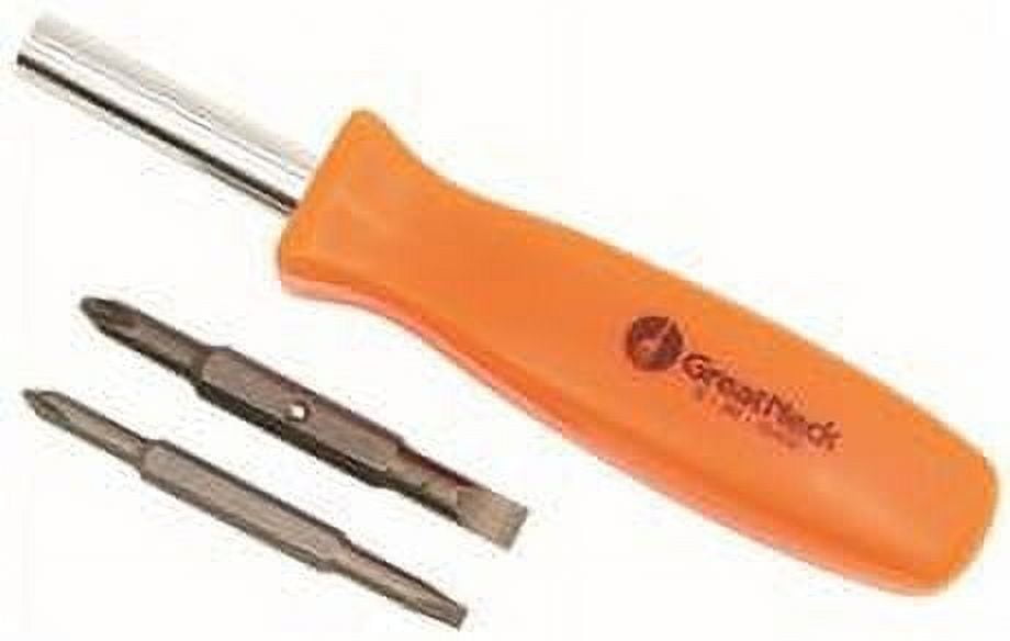 GREAT NECK SAW® SCREWDRIVER, 4 IN 1 per 6 Each - Walmart Business Supplies