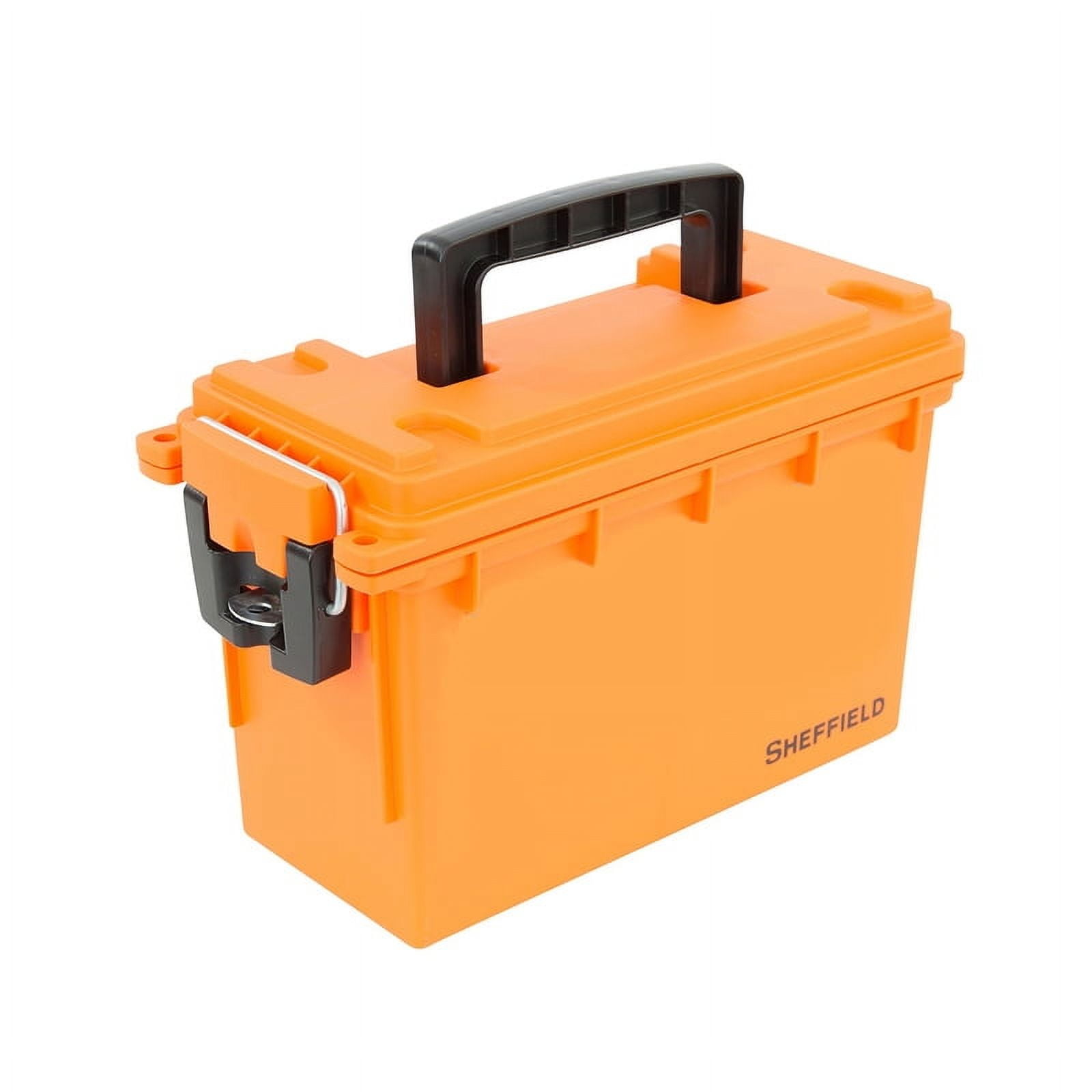 Great Neck Tools Outdoor Small Utility Sheffield Field Box - Orange ...
