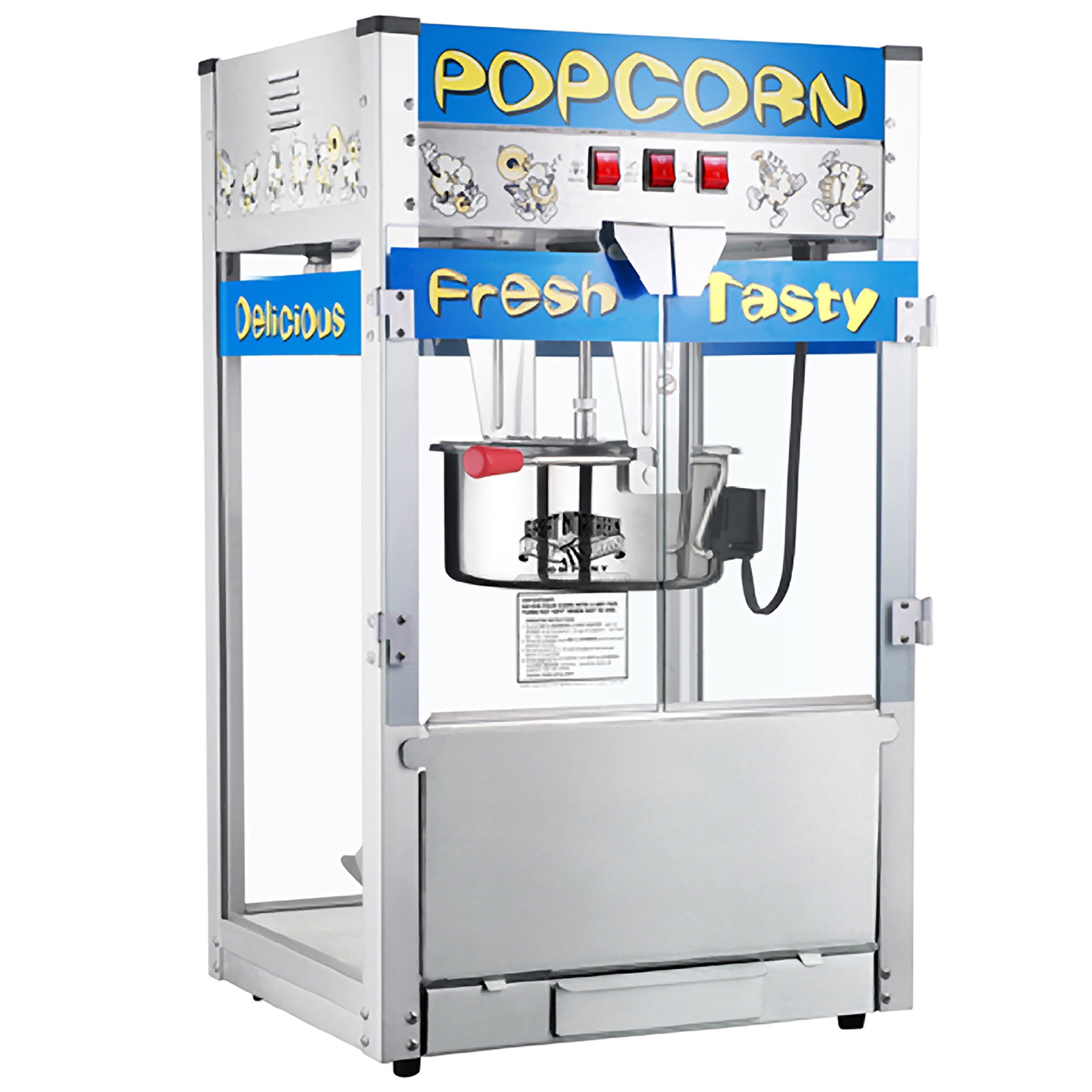 Great Northern Pop Heaven Commercial Quality Popcorn Popper Machine ...