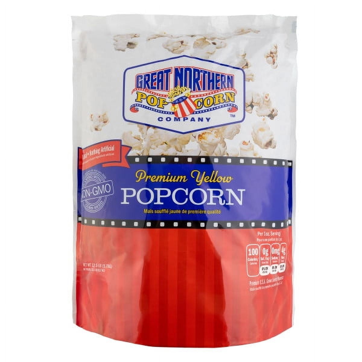 Great Northern Popcorn 12.5lbs Yellow Popcorn Bag - Walmart.com