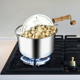 Great Northern Popcorn Original Stovetop Crank Pot 6.5-Quart Popper ...