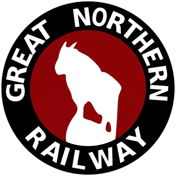 Great Northern Railway Sticker Phone Decal Water Bottle Stickers Car ...