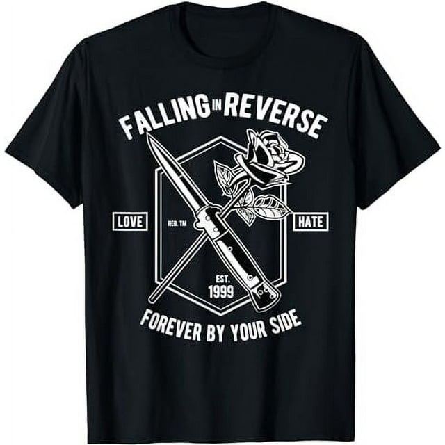 Great Old School tattoo style "Falling in Reverse" graphic T-Shirt ...