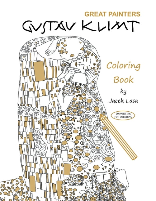 Great Painters Gustav Klimt Coloring Book (Paperback) - Walmart.com