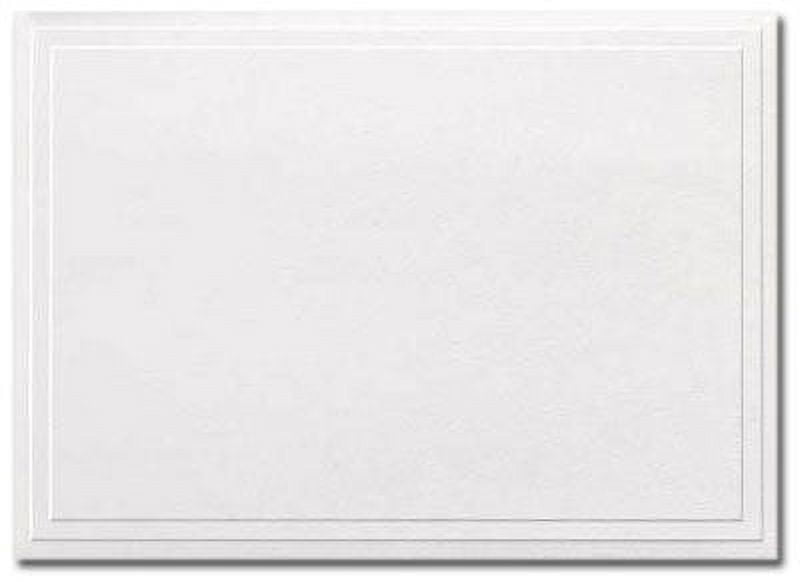 Great Papers 161648 Triple Embossed White Note Cards - Walmart.com