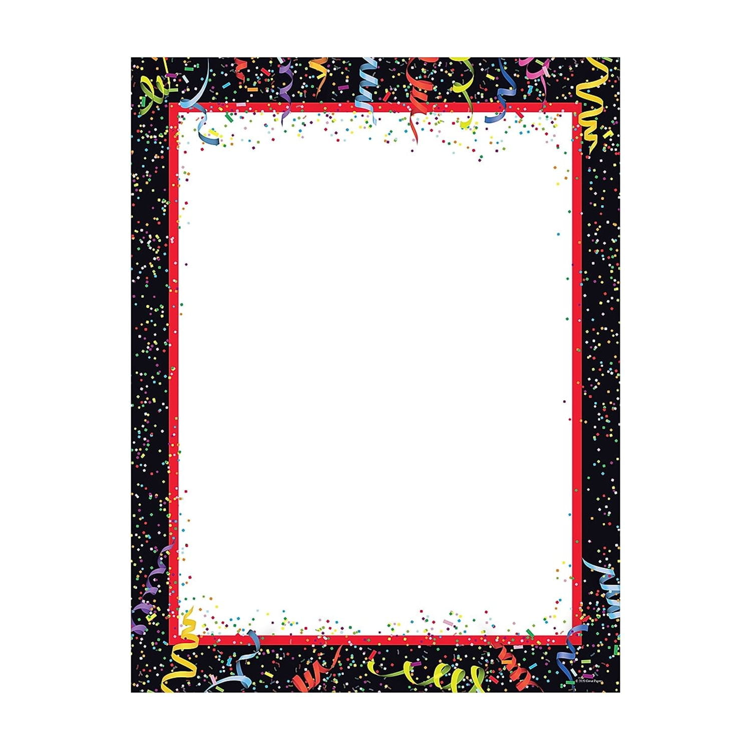 Great Papers! Birthday Letterhead Party Down 80/Pack (2020018 ...