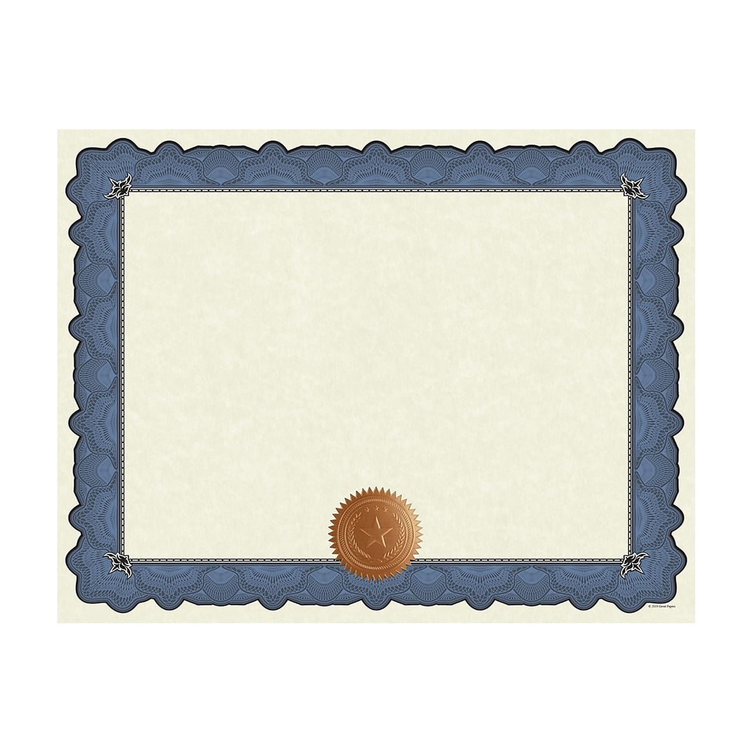 Great Papers Cambridge Blue Certificates with Seals - Letter A Size (8. ...