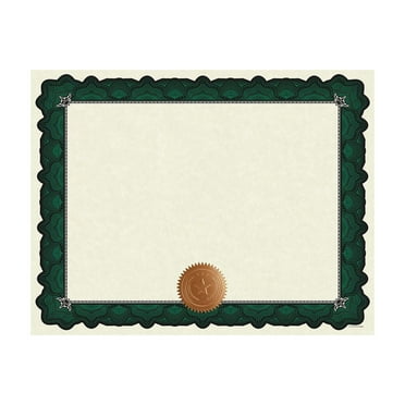Ready-To-Use Certificates, Appreciation, 11 X 8.5, Ivory/brown/gold ...