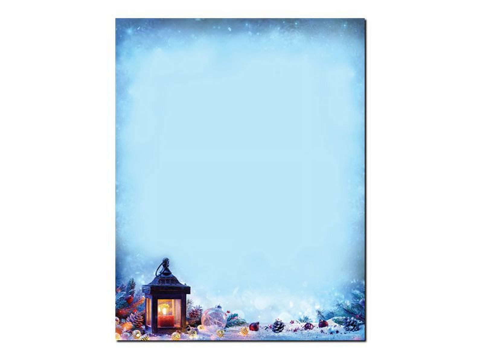 Great Papers! Xmas Themed Stationery, 50 Sheets 8.5" x 11" Holiday ...