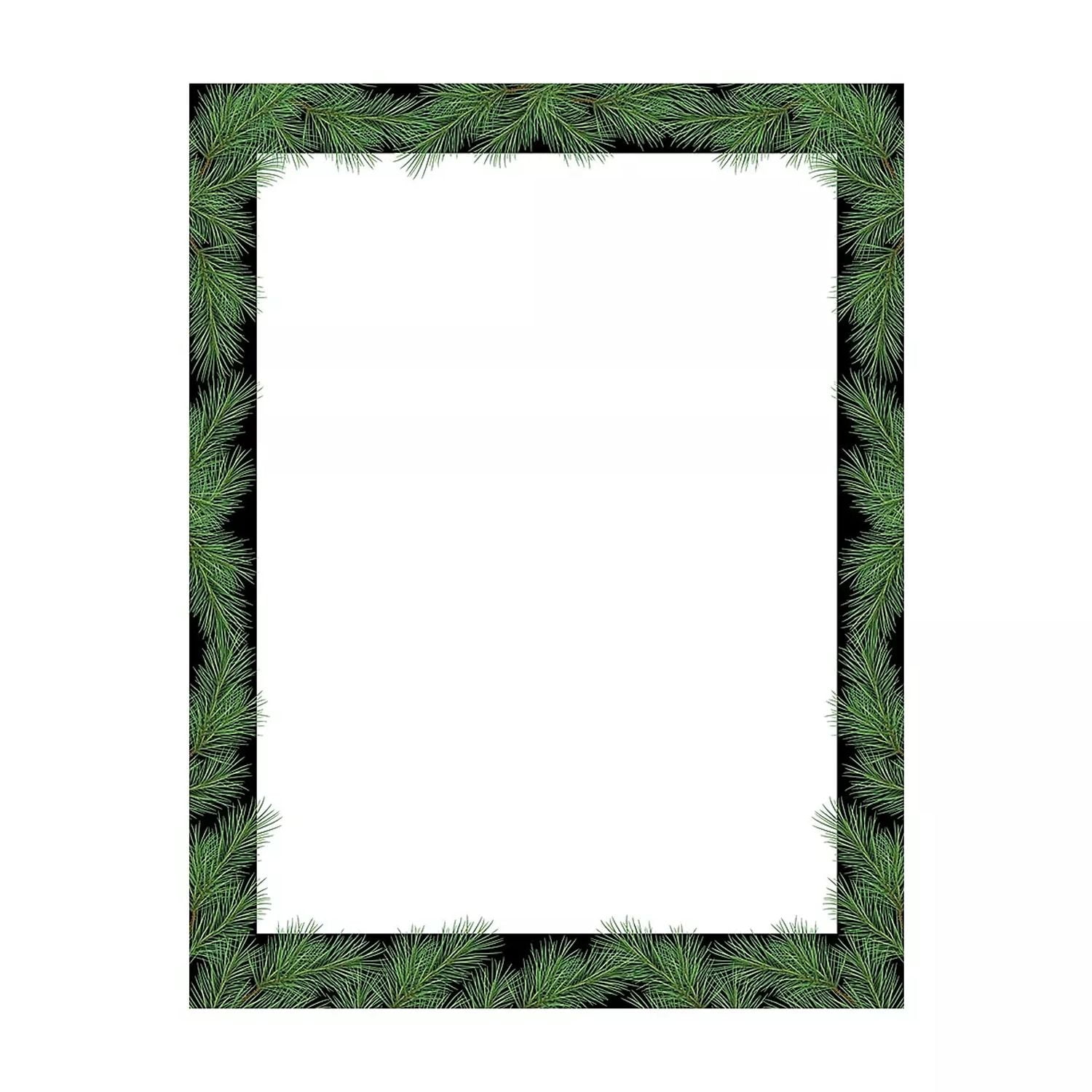 Great Papers! Christmas Pine Holiday Letterhead 8.5" x 11" 80/Sheets ...