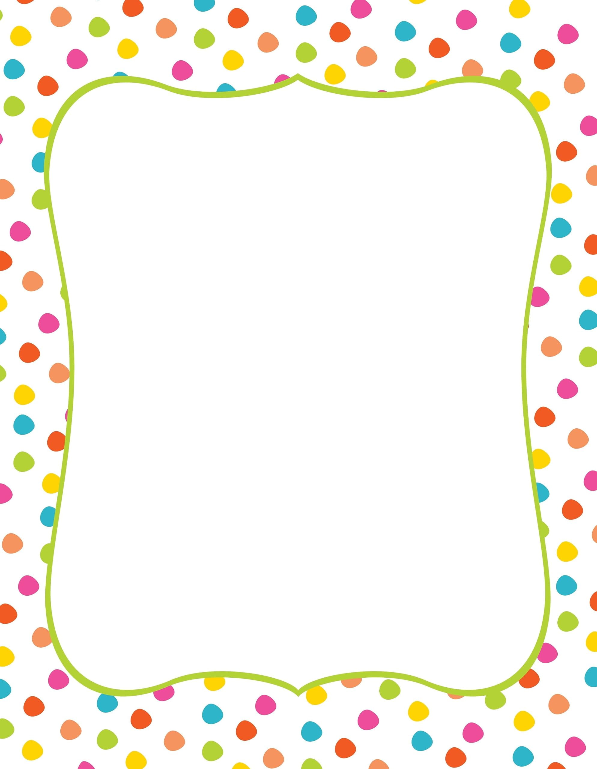 Great Papers! Circus Dots Letterhead, 8.5"x11", 80 Count (2012410 ...