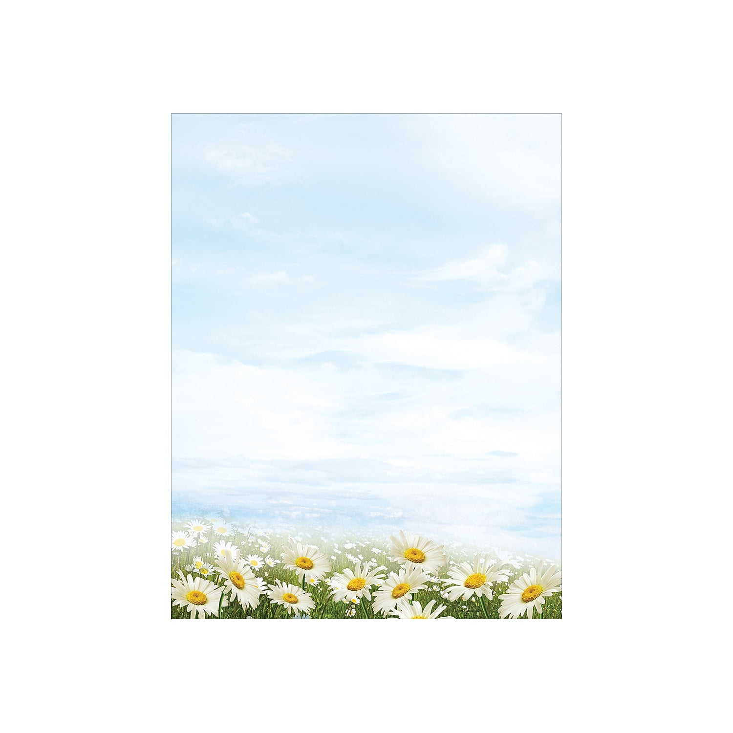 Great Papers! Daisy Day Everyday Letterhead Multicolor 80/Pack (2020145 ...
