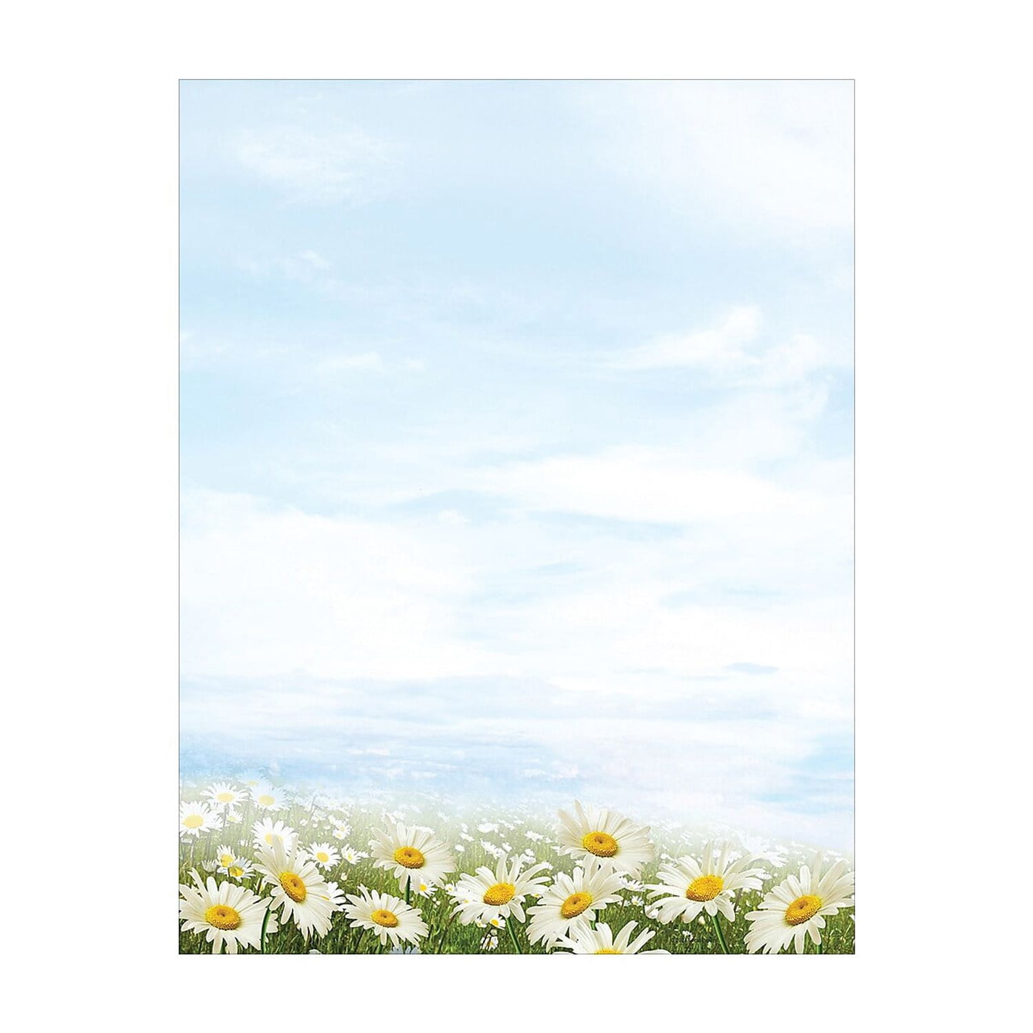 Great Papers! Daisy Day Everyday Letterhead Multicolor 80/Pack (2020145 ...