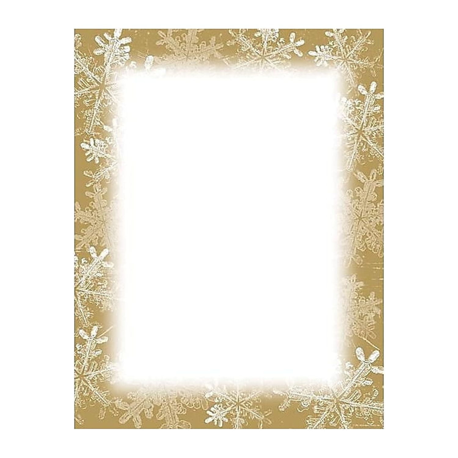 Great Papers Frosted Holiday Wishes Letterhead 8.5"W x 11"L 250/Pack ...