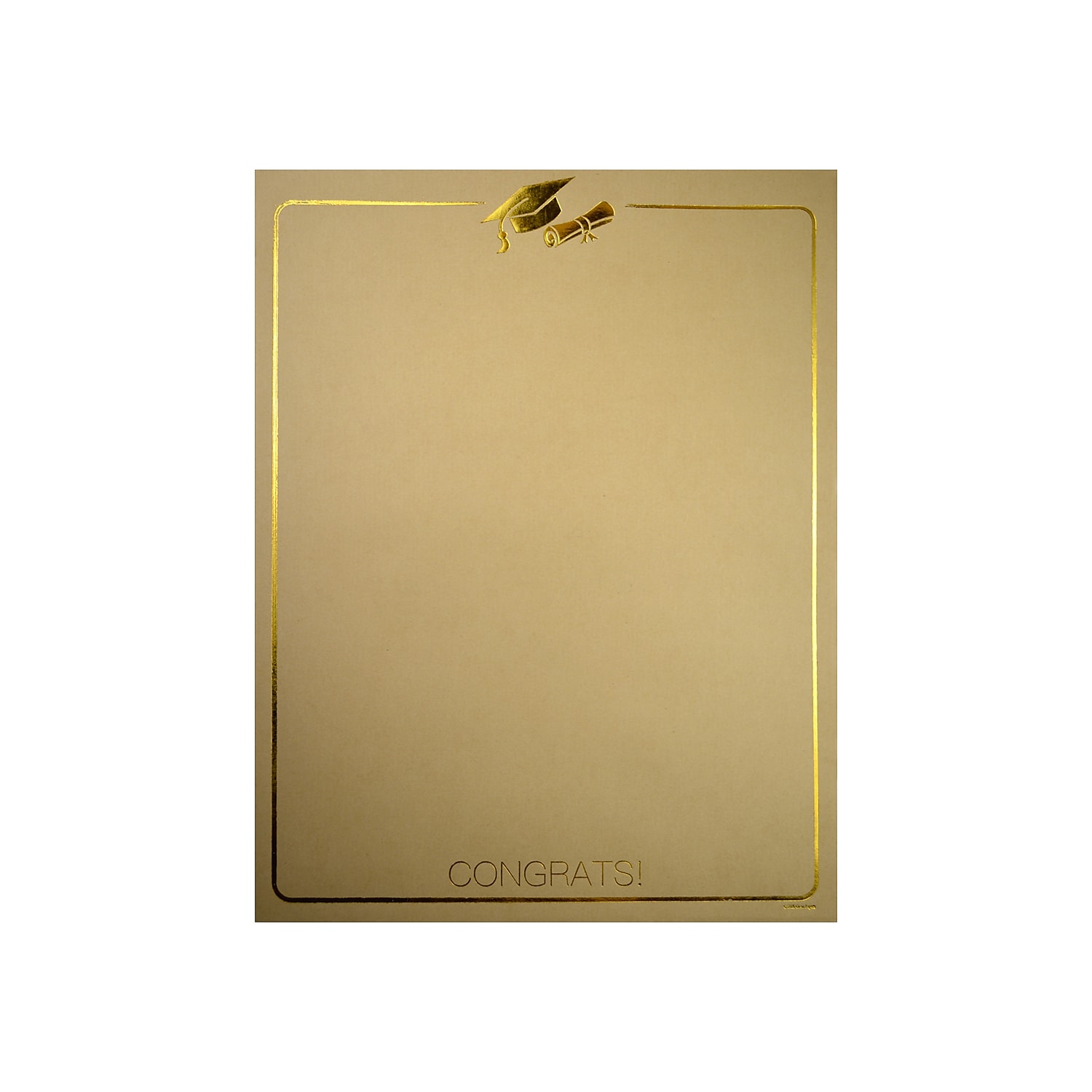 Great Papers! Graduation Letterhead Golden Grad Foil 40/Pack (2020017 ...