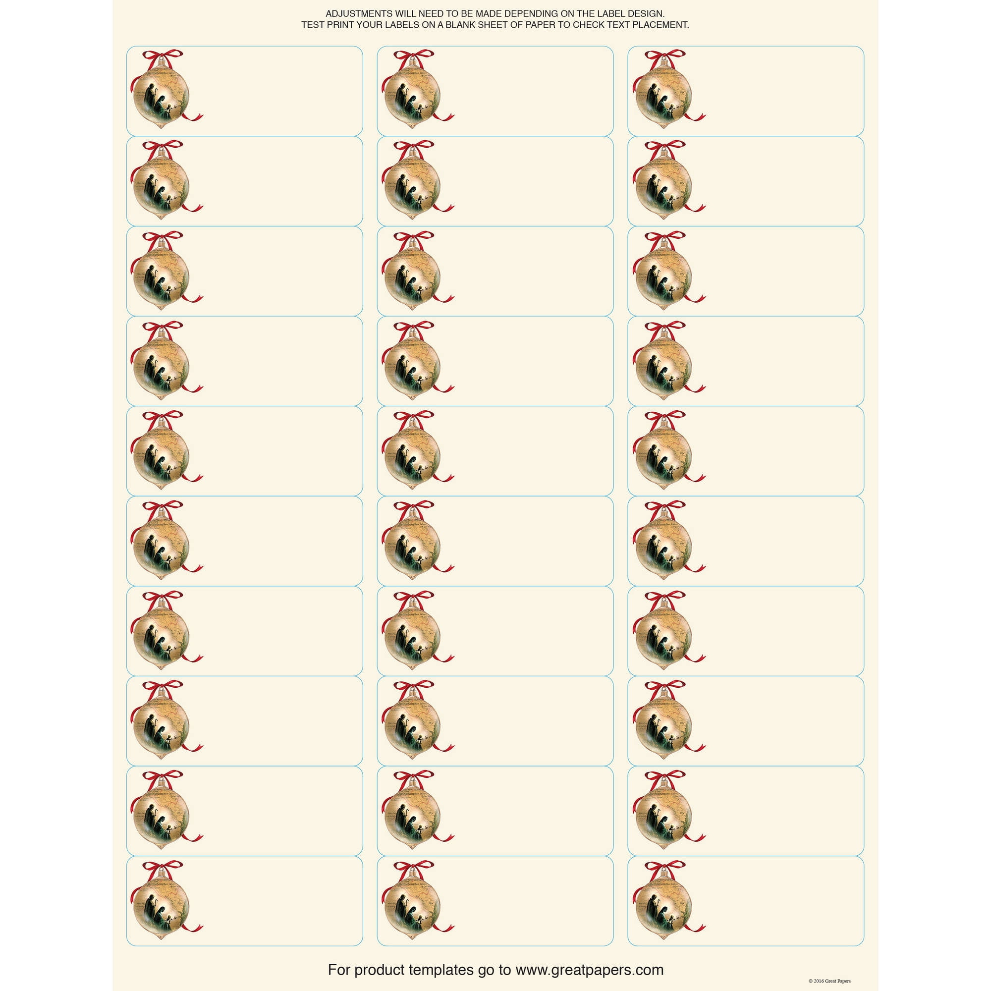 Great Papers! Great Papers Holy Family Address Labels - Walmart.com