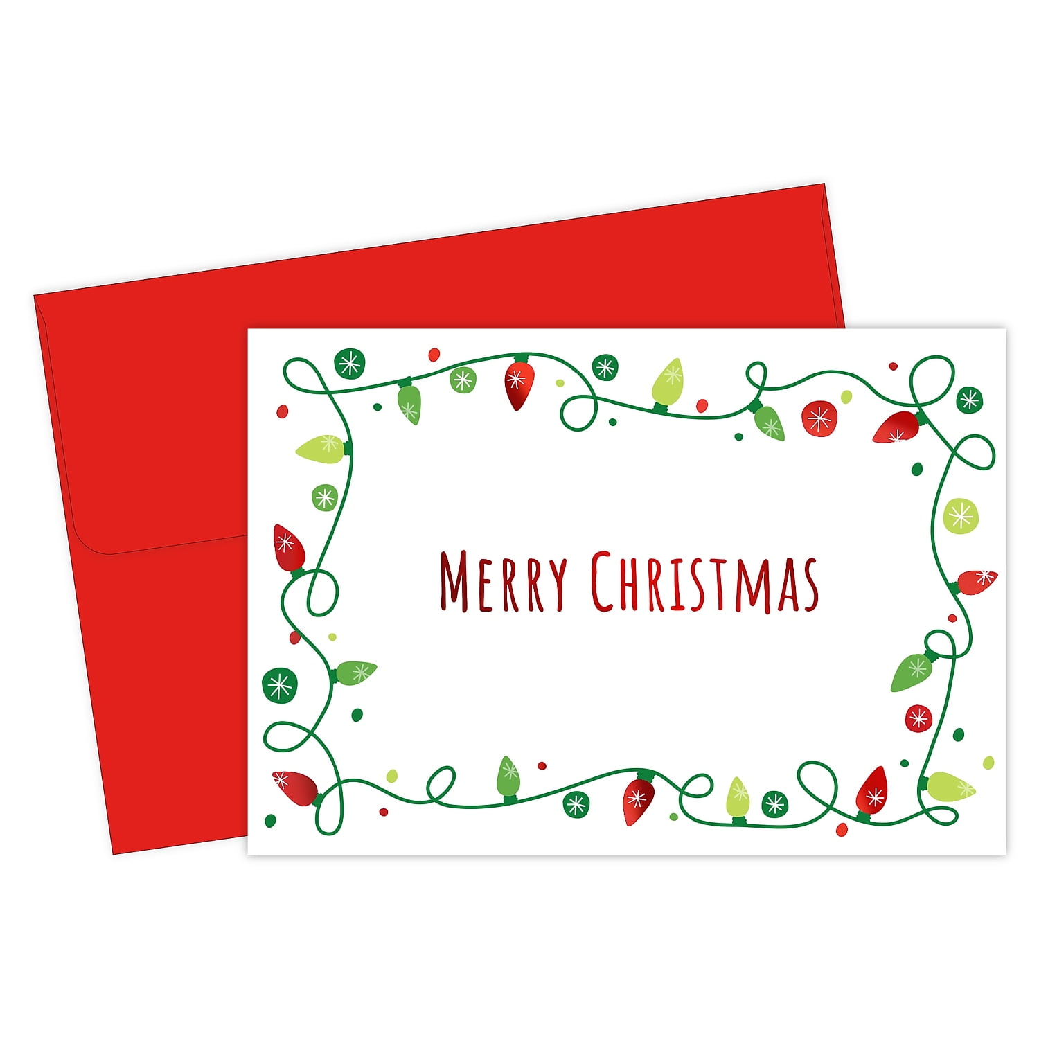 Great Papers Holiday Lights Merry Christmas Uncoated General Use ...