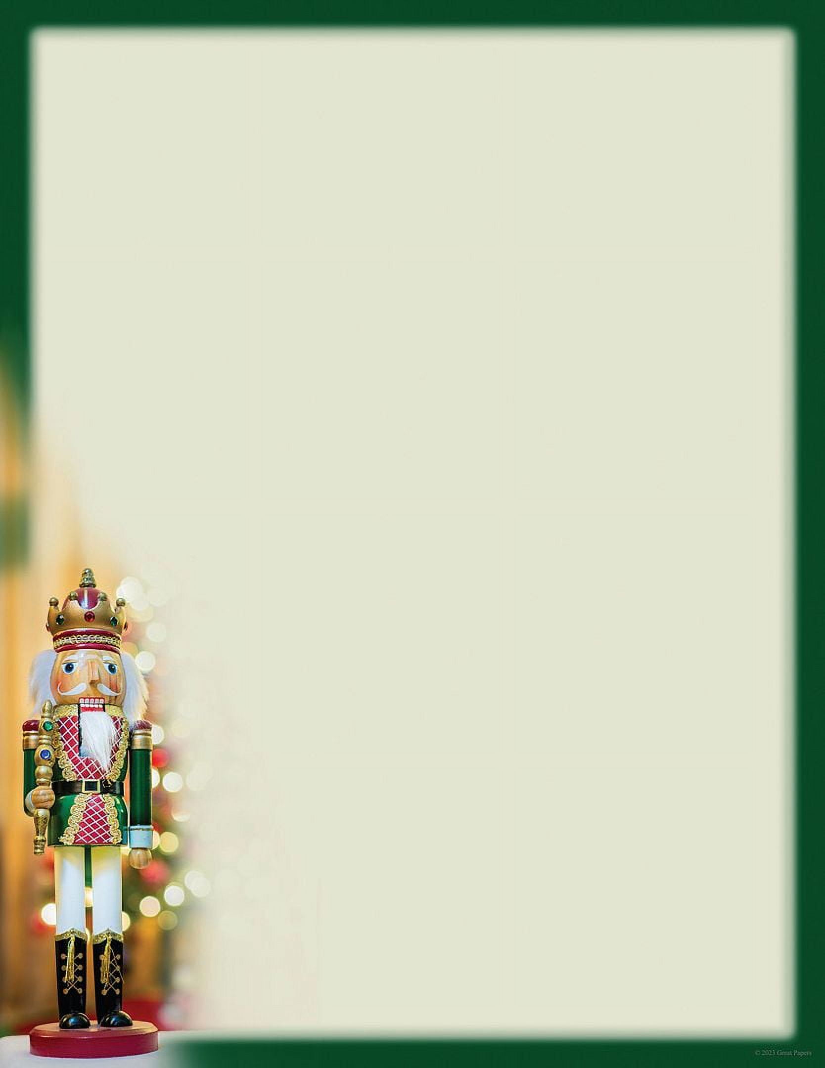 Great Papers! Holiday Nutcracker Letterhead, for Invitations ...