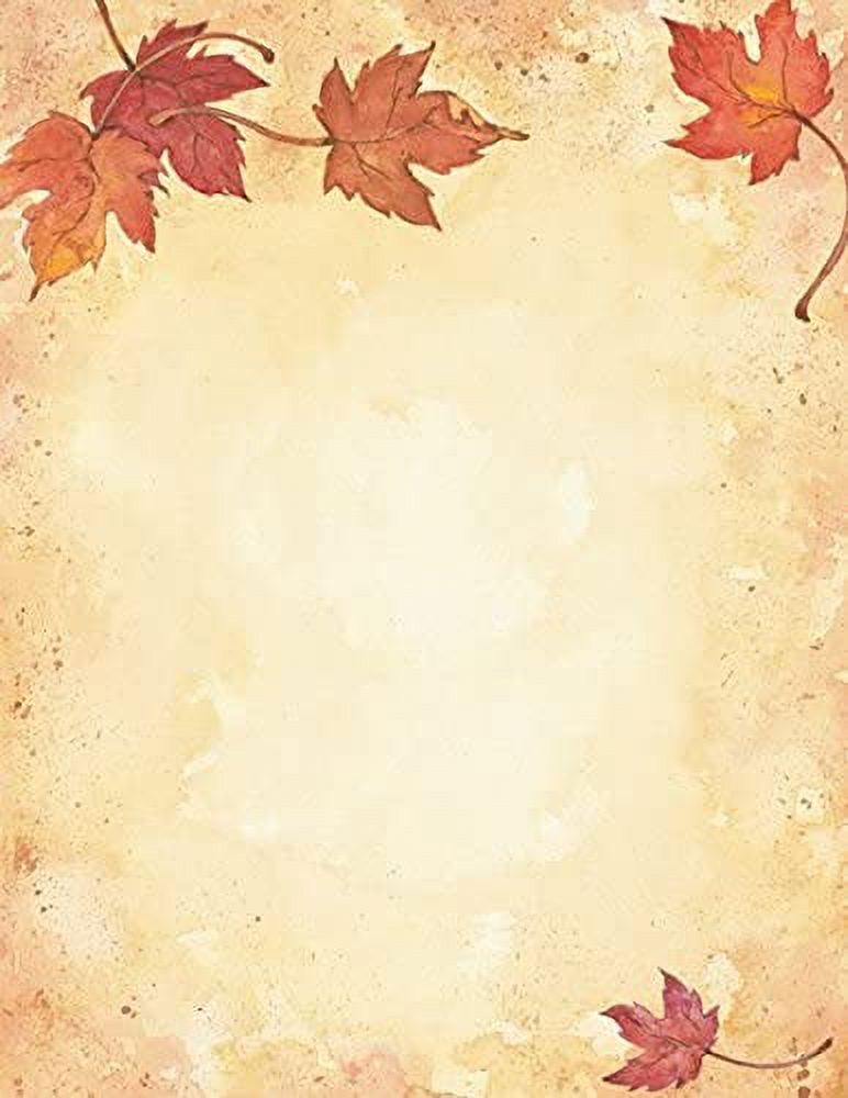 Great Papers! Holiday-Themed Letterhead Paper, 8 1/2" x 11", Fall ...