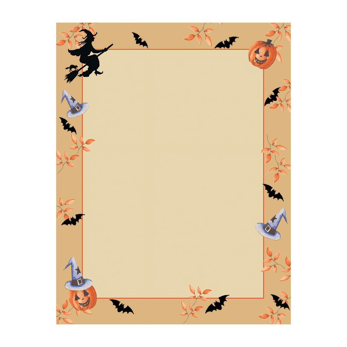 Great Papers!® Holiday-Themed Letterhead Paper, 8 1/2" x 11", Halloween ...