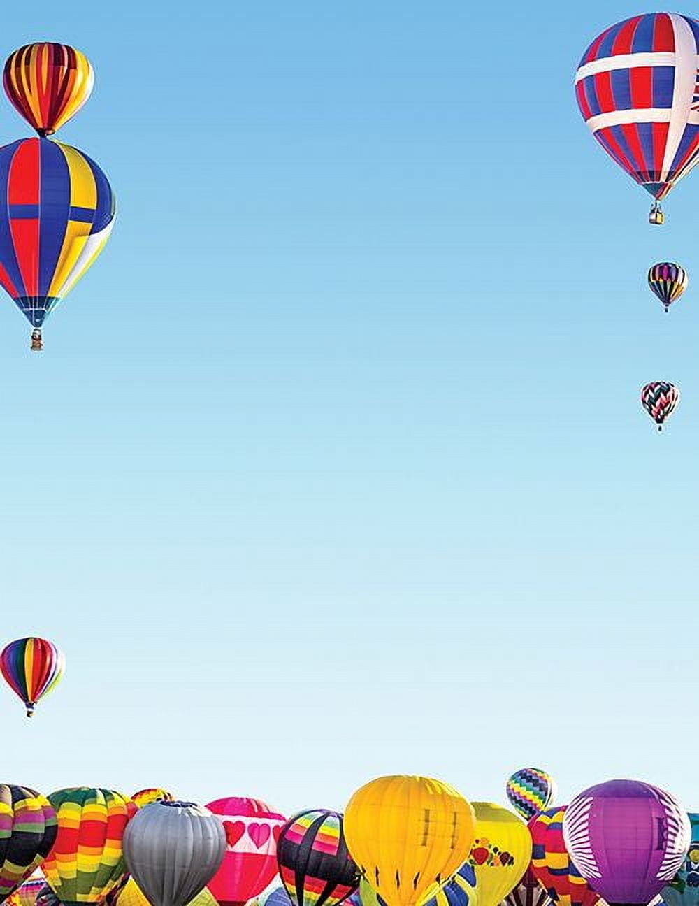 Great Papers! Hot Air Balloon Letterhead, for Invitations ...