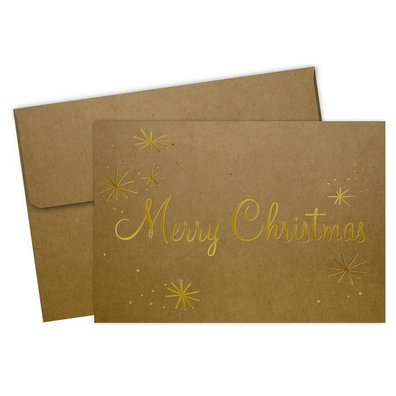 Great Papers Merry Christmas Uncoated General Use Notecard with ...