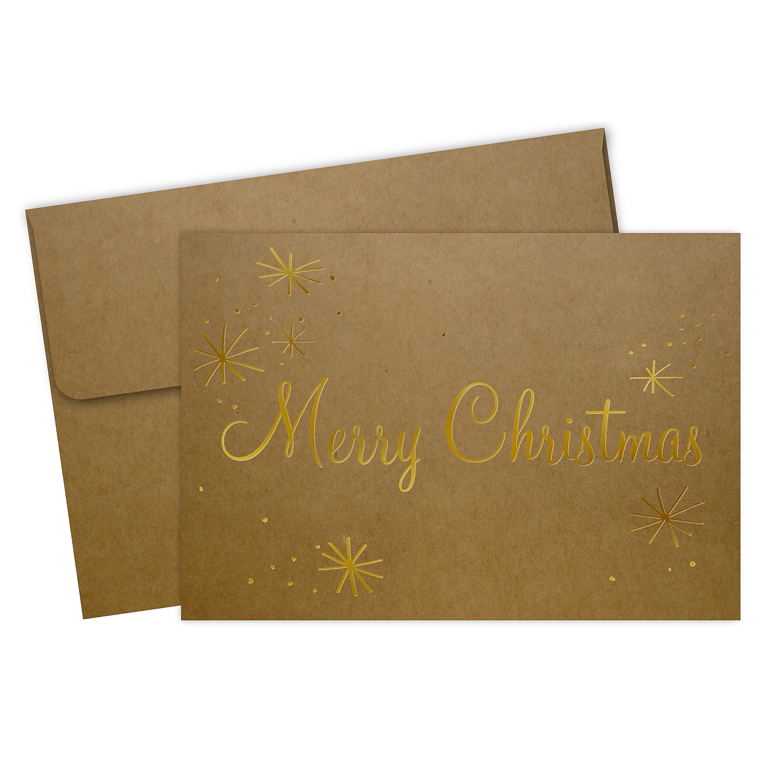 Great Papers Merry Christmas Uncoated General Use Notecard with ...