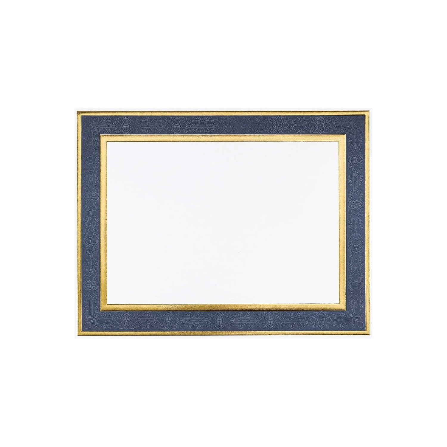 Great Papers! Navy Frame Foil Certificate, Navy/Gold, 15 count ...