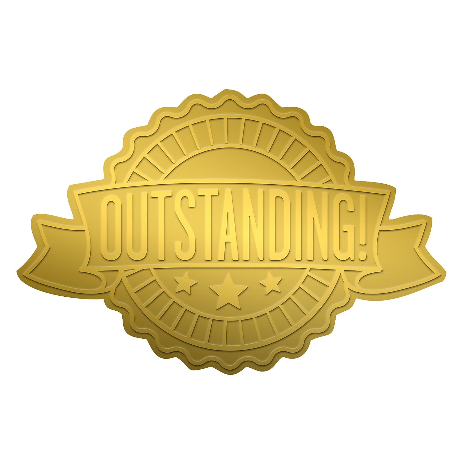 Great Papers Outstanding Ribbon Foil Seal 20104102 - Walmart.com